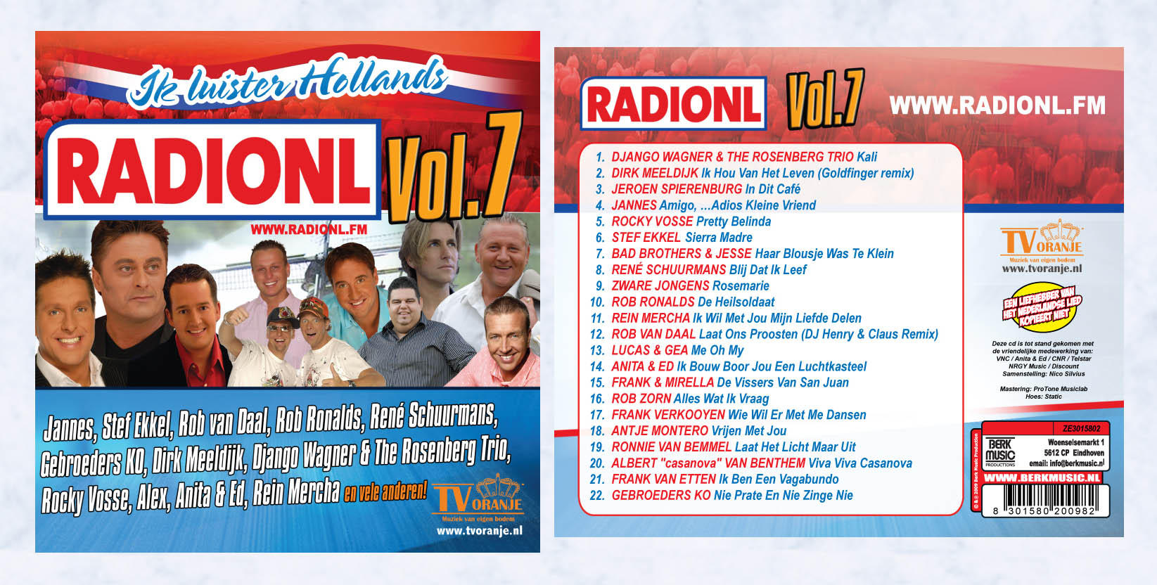Radionl Vol 07 : Front +: Back | CD Covers | Cover Century | Over 1.000 ...